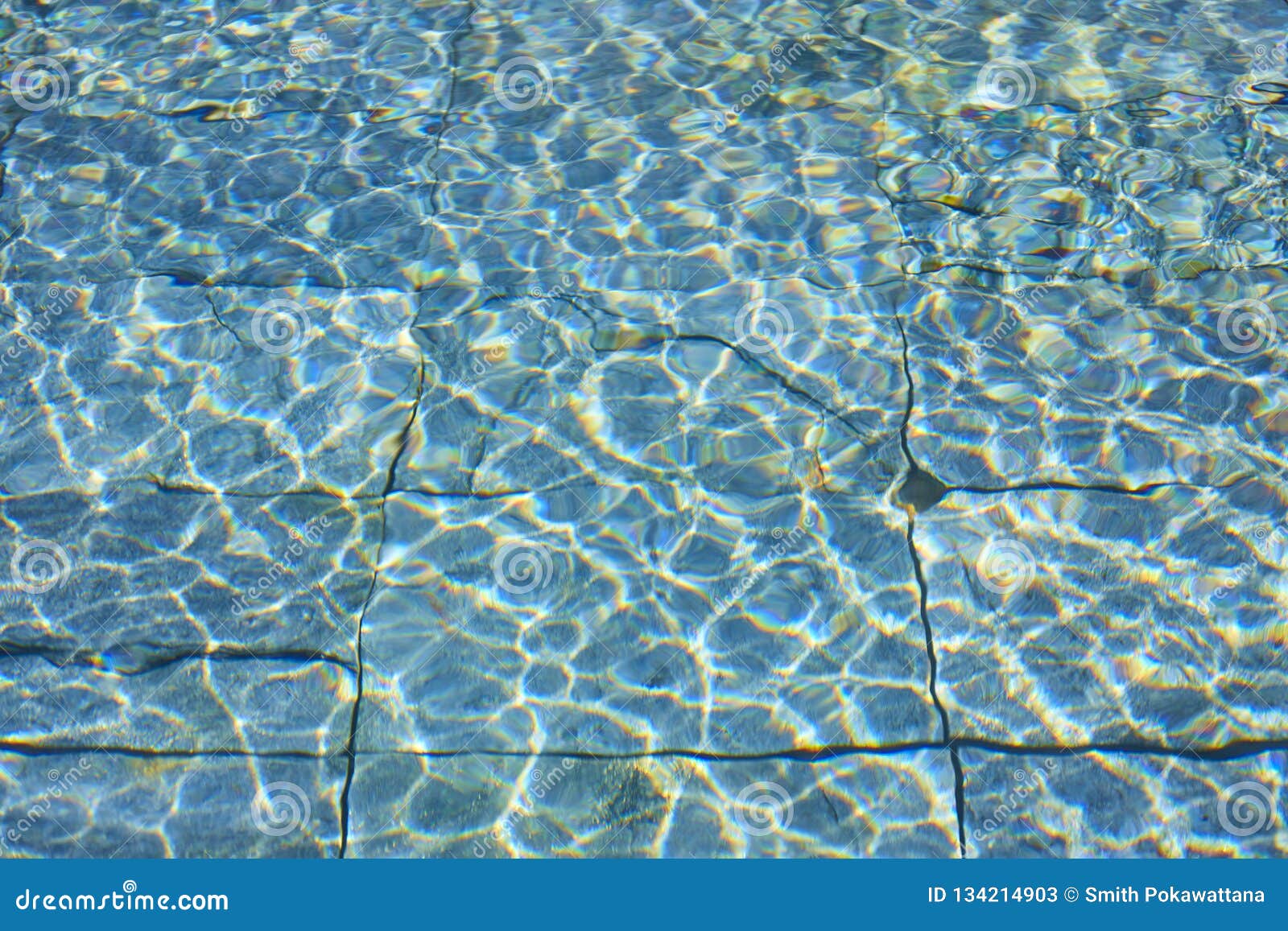 Abstract Pool Texture Background with Sunlight Reflection Stock Image ...