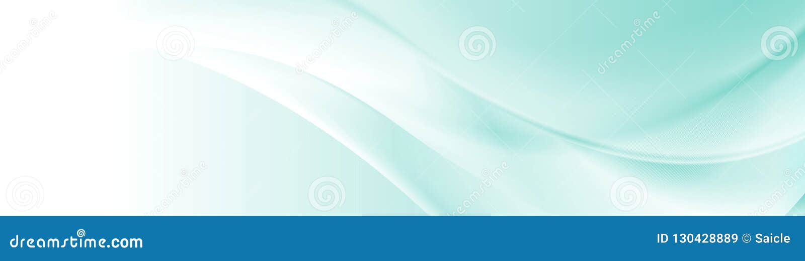 Abstract Shiny Light Blue Waves Banner Design Stock Vector ...