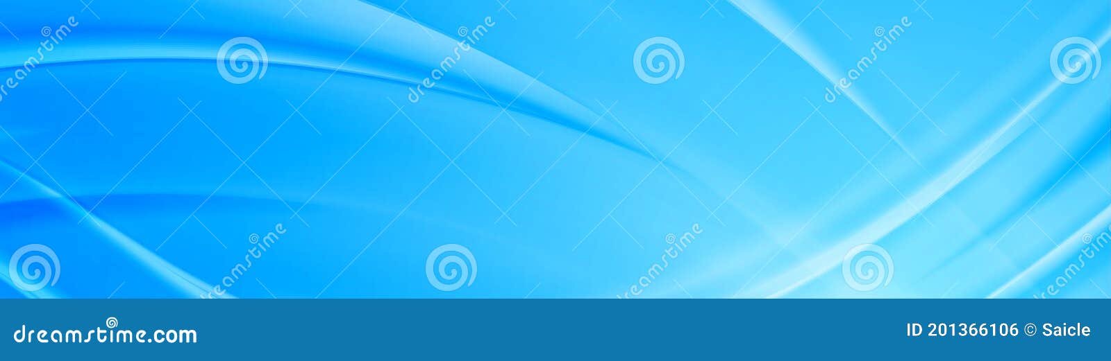 Abstract Shiny Light Blue Waves Banner Design Stock Vector ...