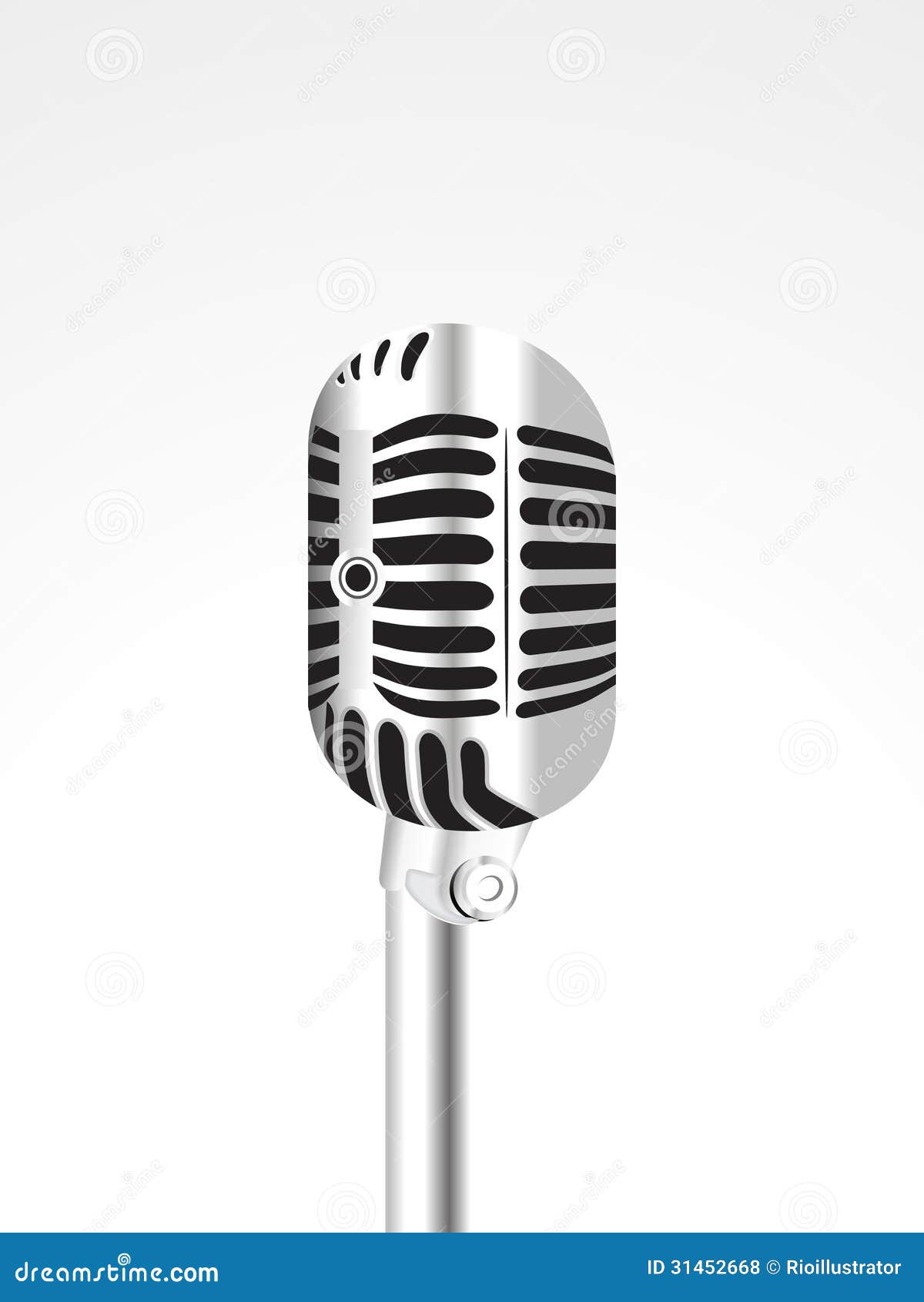Abstract shiny mic stock vector. Illustration of optical - 31452668