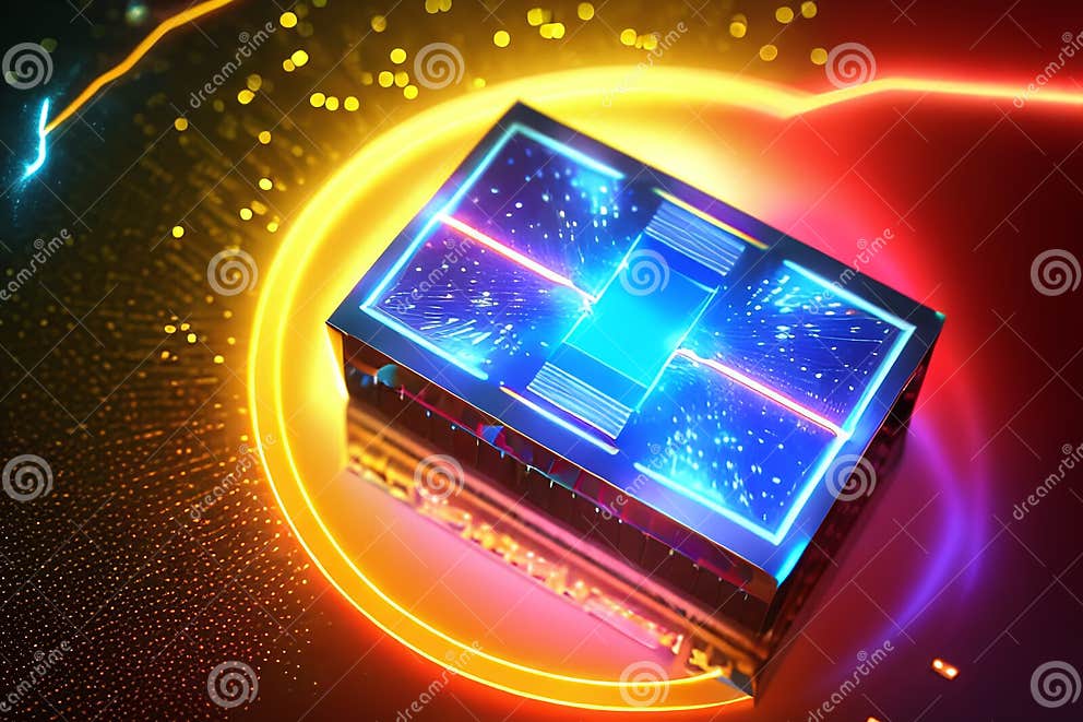 Abstract, Shiny Modern Technological Artifact with a Futuristic Feel ...