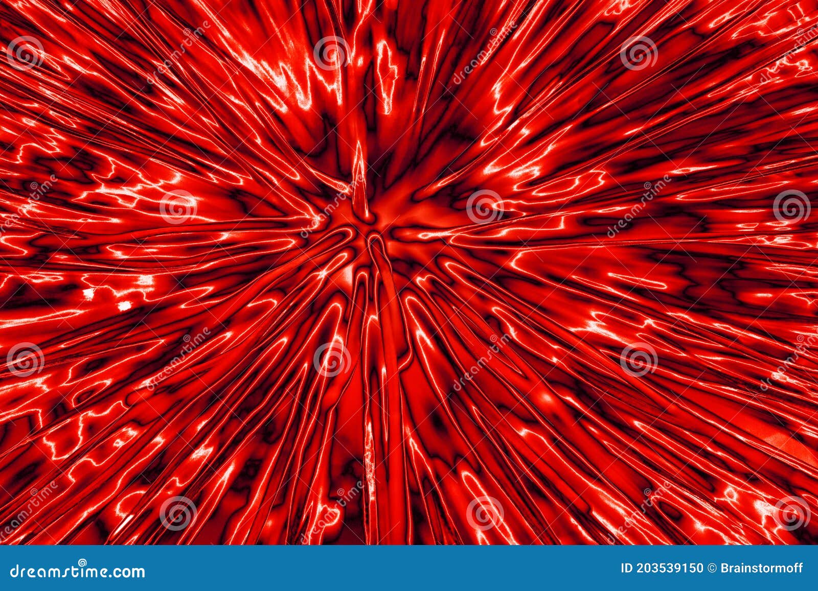 Abstract Shiny Red Beams Background, Glowing Blur Rays, Blast Texture ...