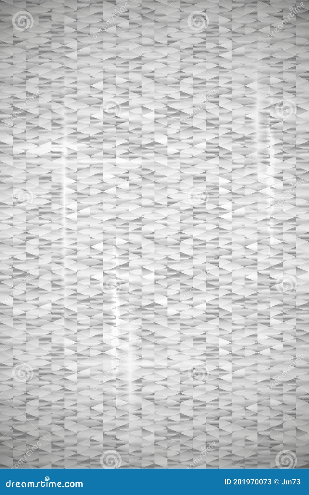 Abstract Shiny Silver Background with Triangle Pattern Stock Vector ...