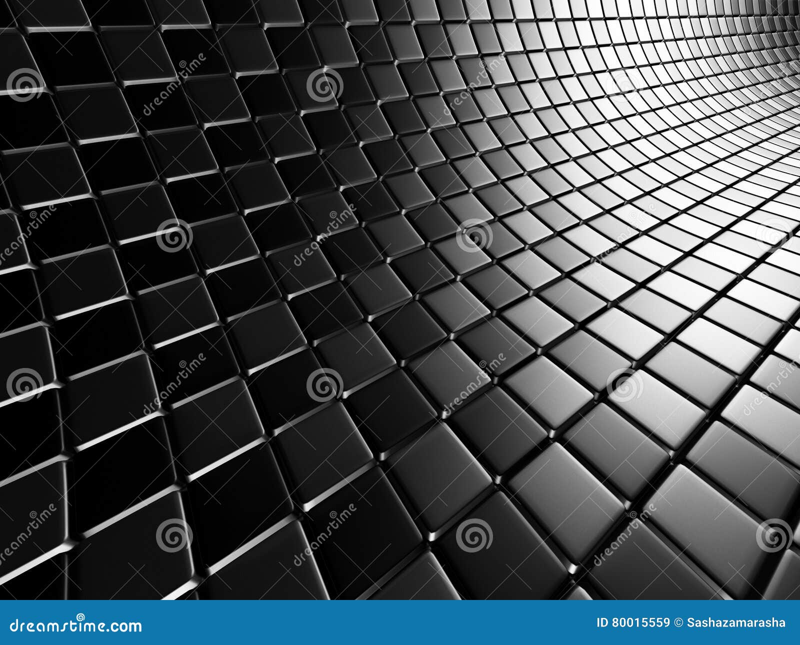Abstract Shiny Silver Metal Checker Background Stock Illustration ...