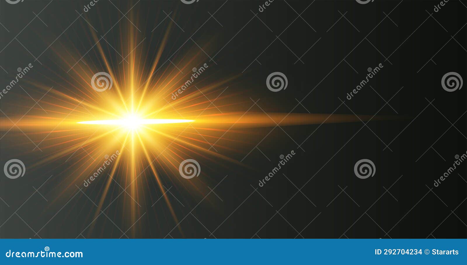Abstract and Shiny Solar Radiance Dark Background with Light Effect ...