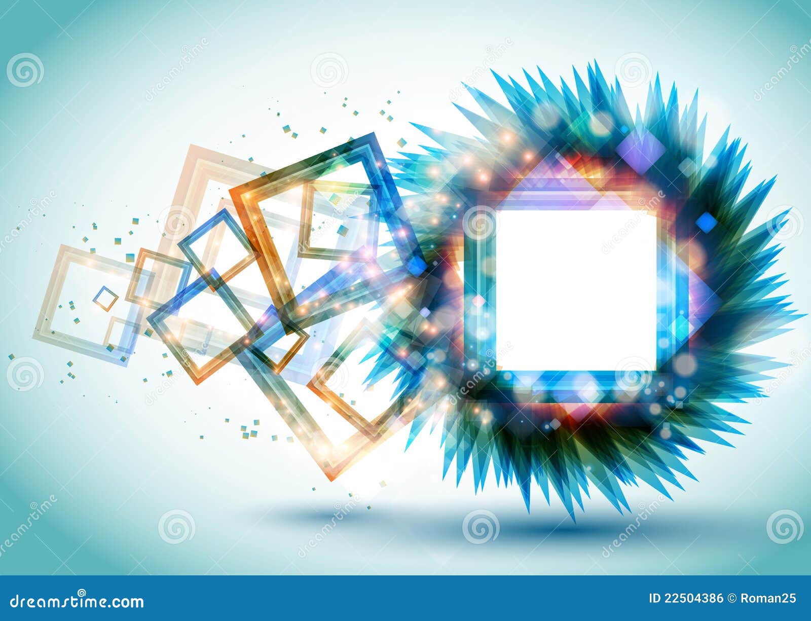 Shiny Square Pattern Vector Illustration | CartoonDealer.com #29105992