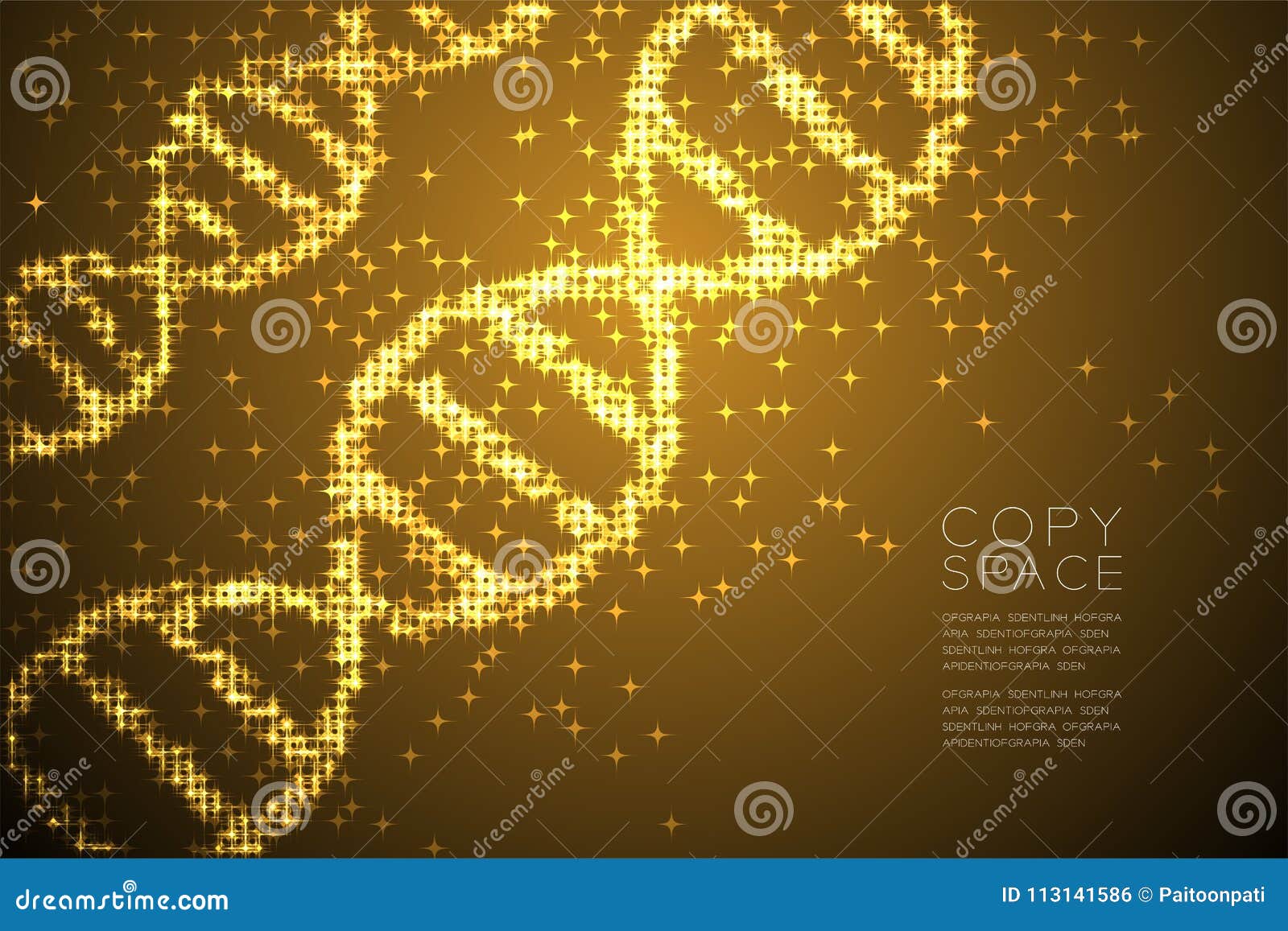 Abstract Shiny Star Pattern DNA Shape, Science Concept Design Stock ...