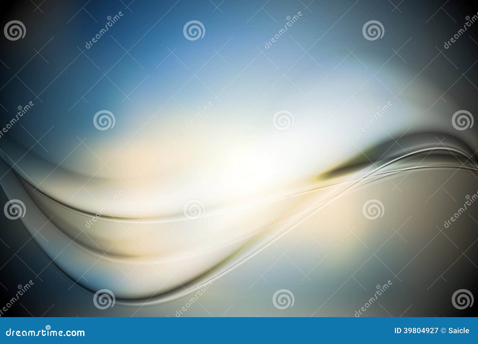 Abstract Shiny Waves Design Stock Vector - Illustration of drawing ...