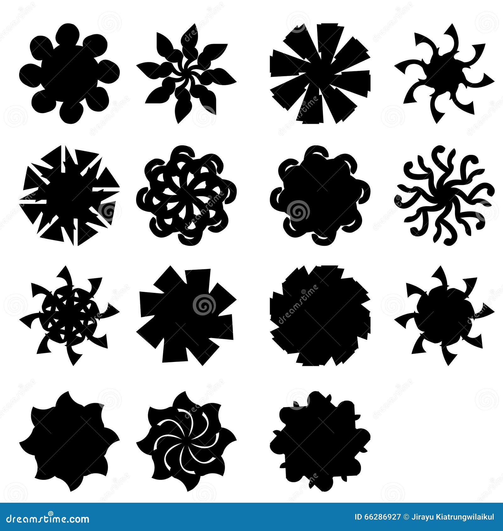 Abstract Silhouette Vector 4 Stock Vector - Illustration of vector ...