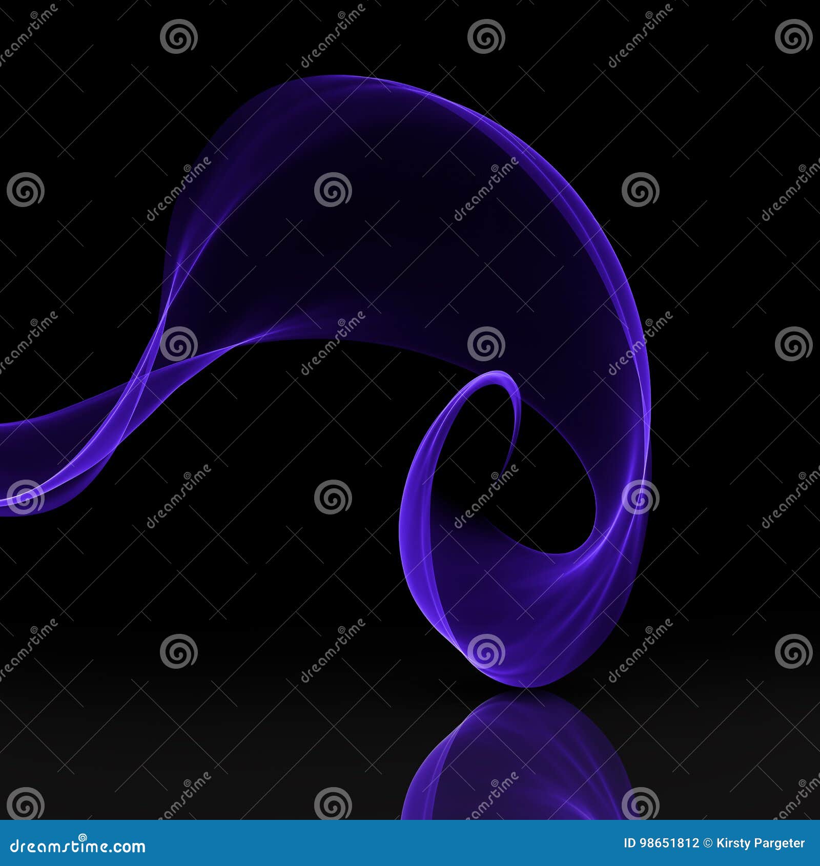 Abstract Silk Flow Background Stock Illustration - Illustration of ...