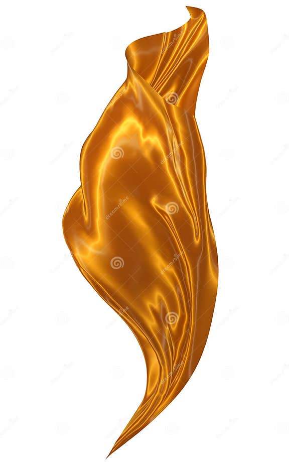 Abstract silk in the wind stock illustration. Illustration of light ...