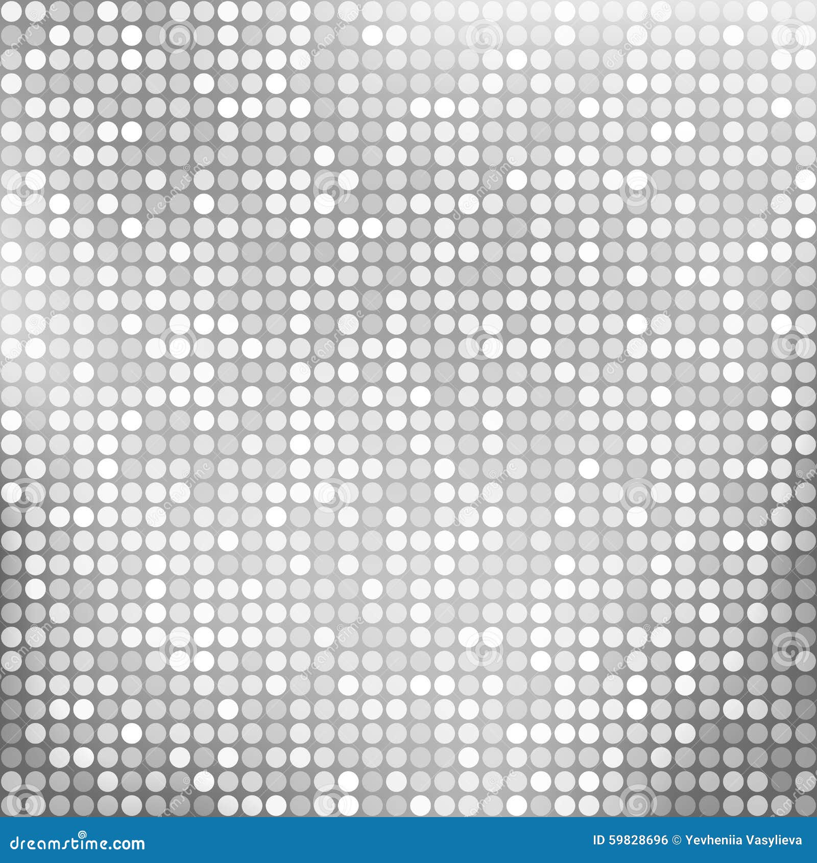 Abstract Silver Background with Dots Stock Vector - Illustration of ...