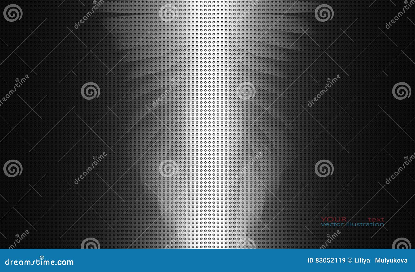 Abstract Silver Background, Glow. Stock Vector - Illustration of ...