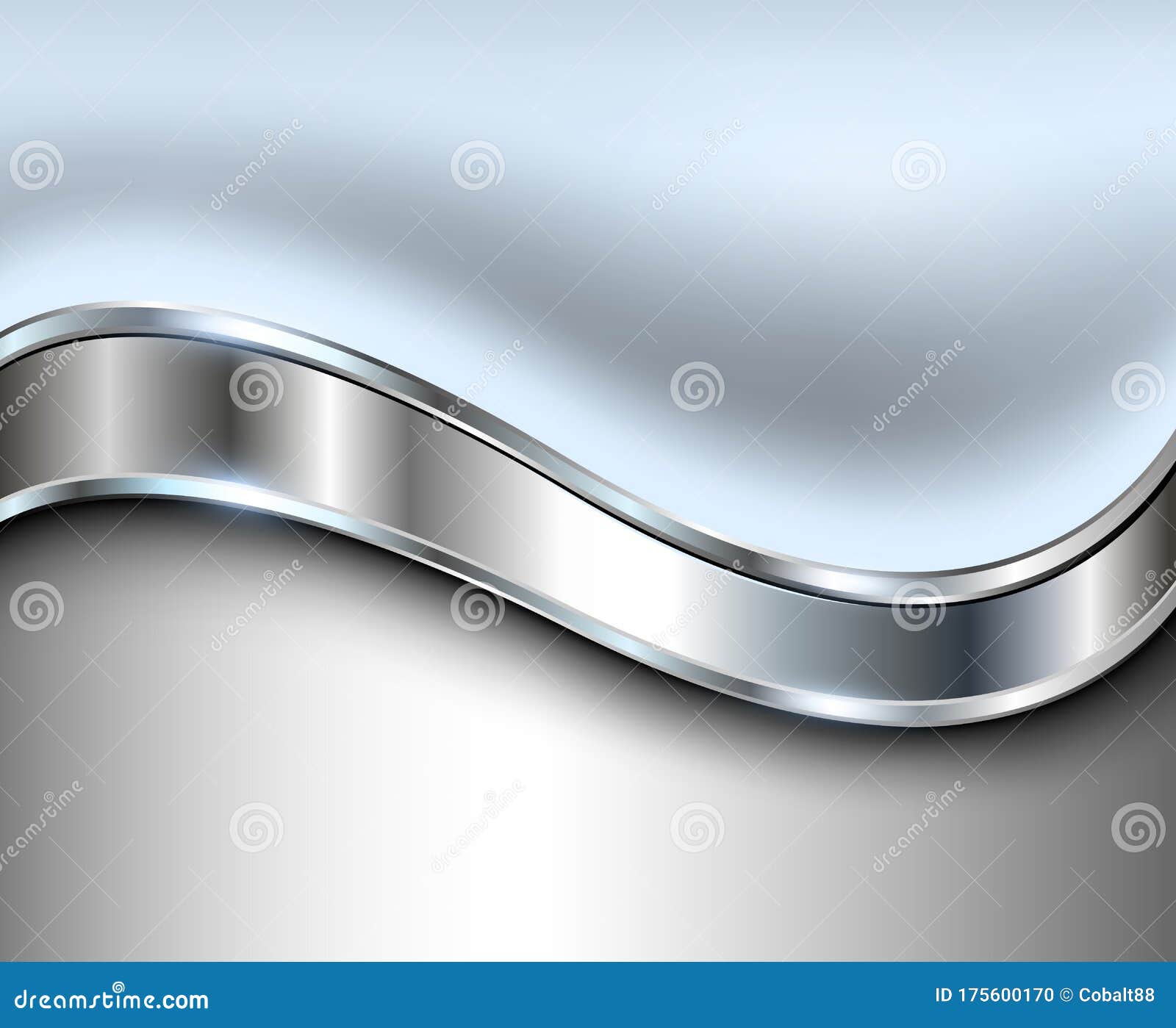 Abstract silver background stock vector. Illustration of banner - 175600170
