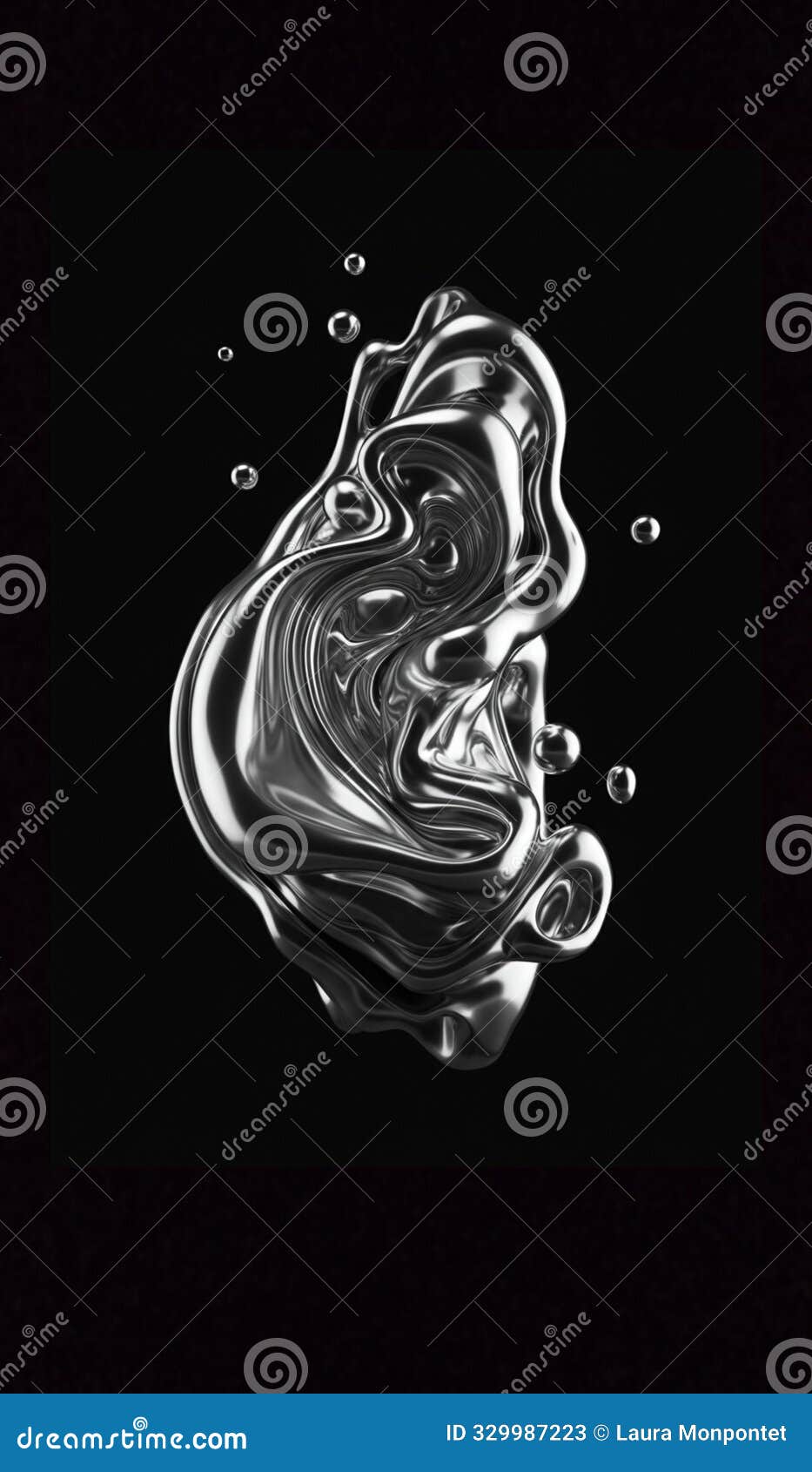 Silver form stock illustration. Illustration of poster - 329987223