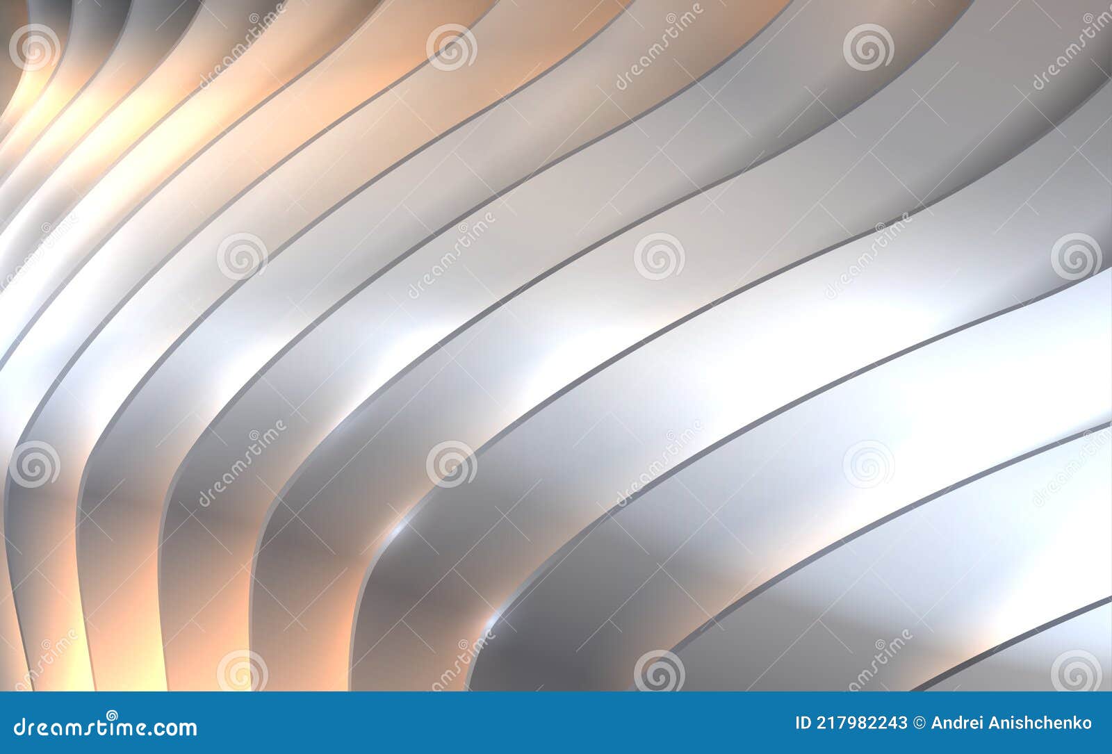 Abstract Silver Layers Background with Light Effect Stock Vector ...