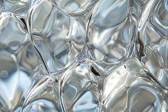 Abstract Silver Liquid Texture Stock Photo - Image of modern, liquid ...