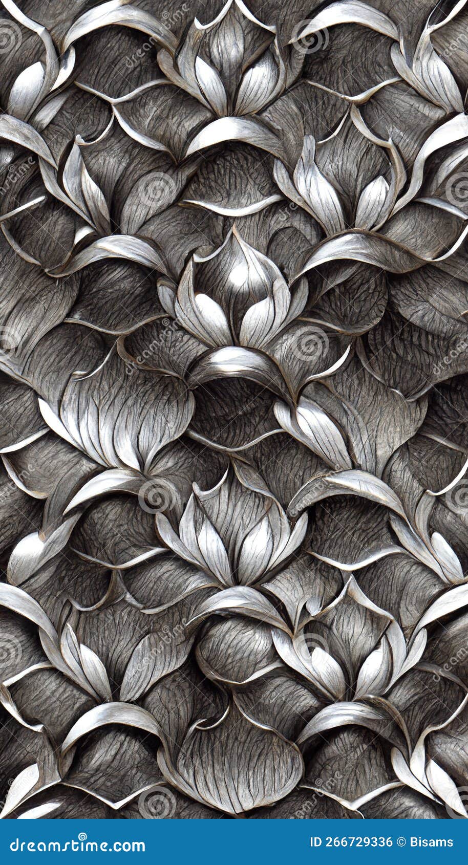 Abstract Silver Metal Background. Artistic Modern Elegant Luxury Design ...