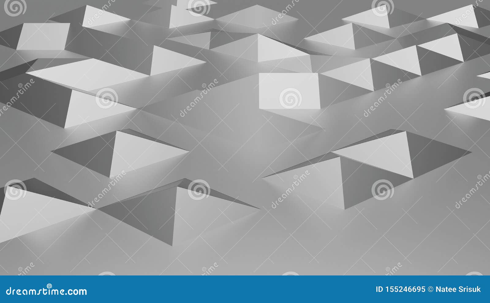 Abstract Silver Metal Background 3D Render Stock Illustration ...