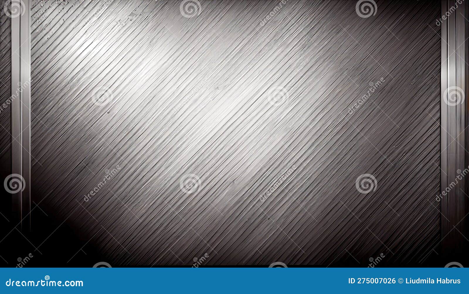 Abstract Silver Metal Texture. Generative AI Stock Illustration ...