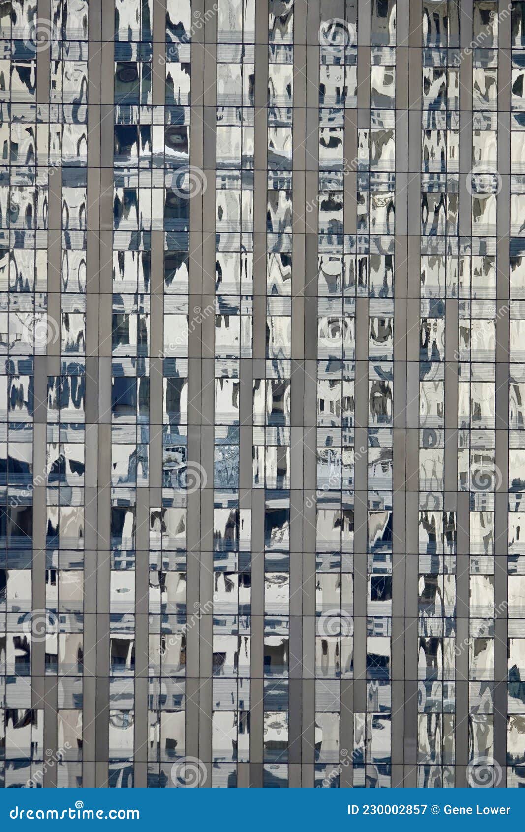 Abstract Silver Reflective Squares Stock Image - Image of metropolis ...