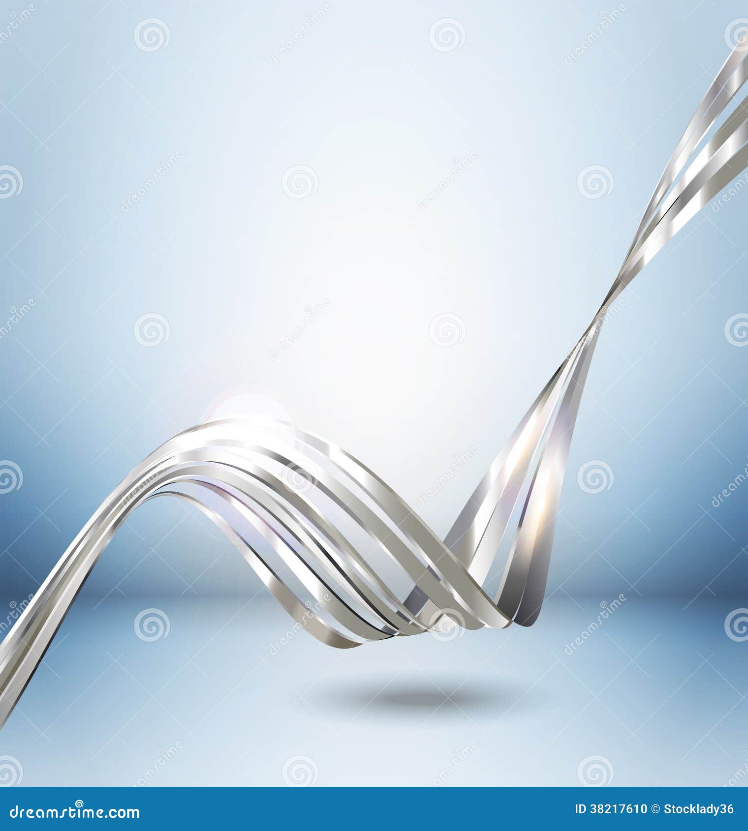 Abstract Silver Technology Background Stock Illustration - Illustration ...