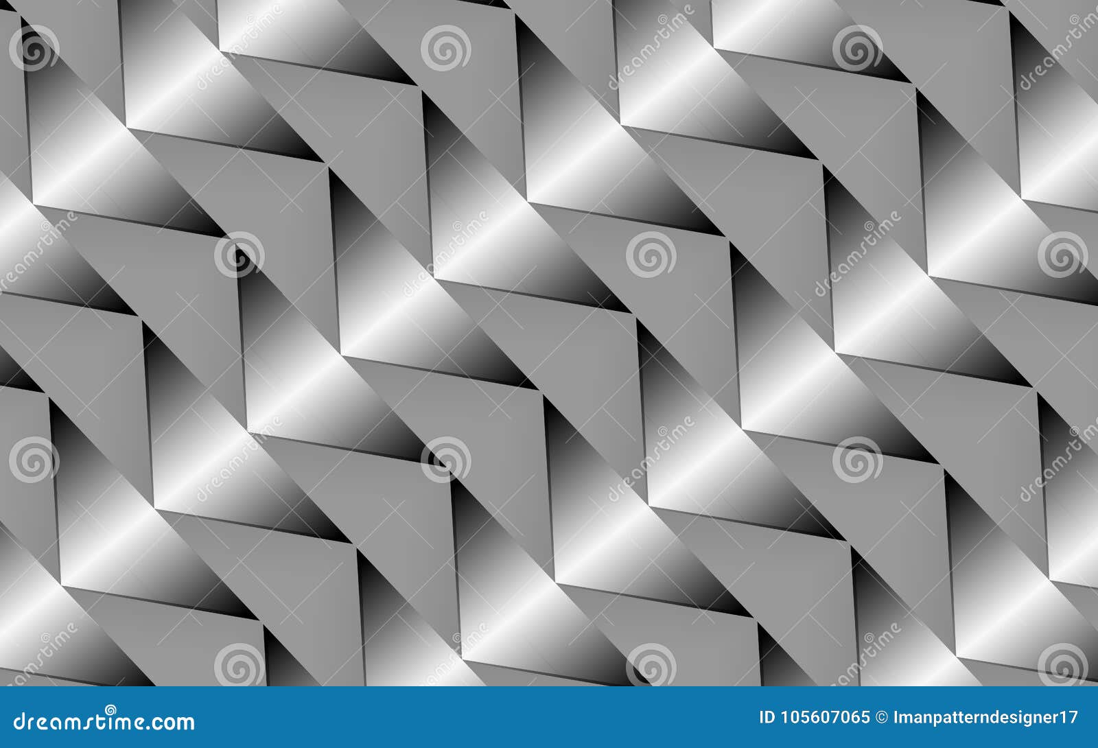 Abstract Silver Triangles Background for Creative Designs Stock Vector ...