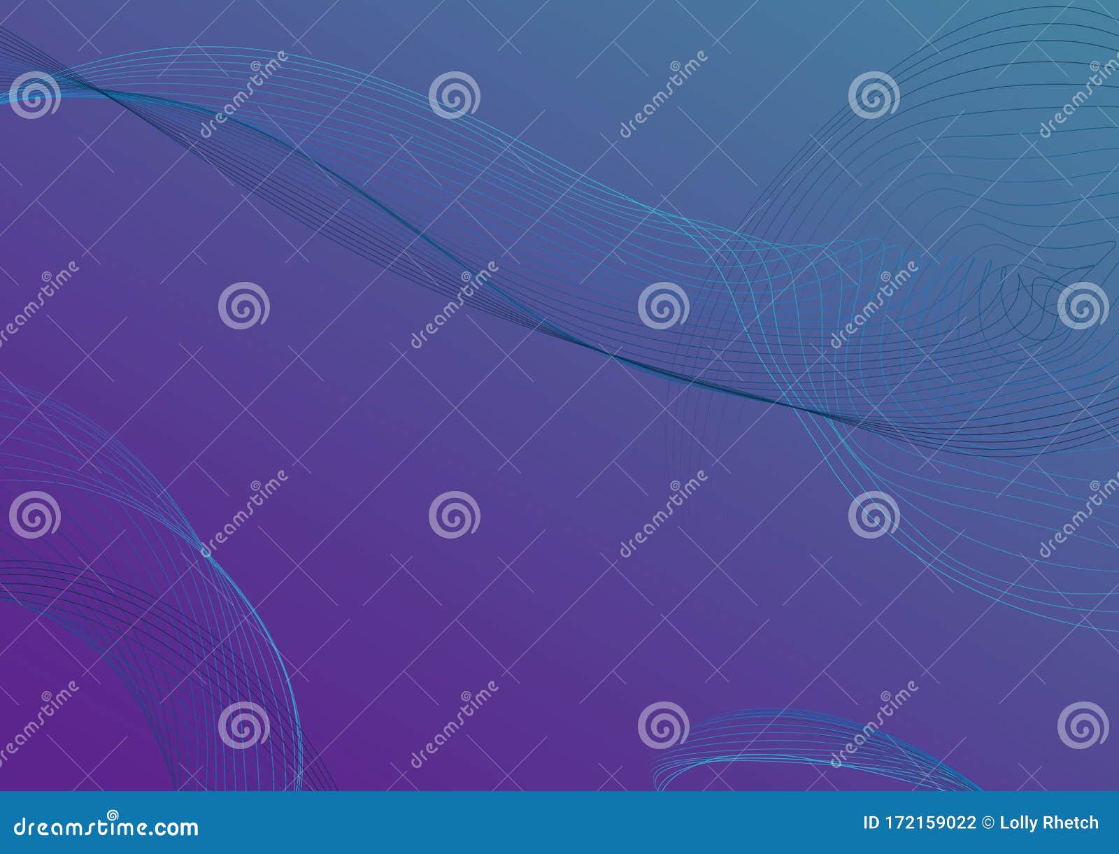 Abstract Simple Background with Light Blue Wave Lines Stock ...