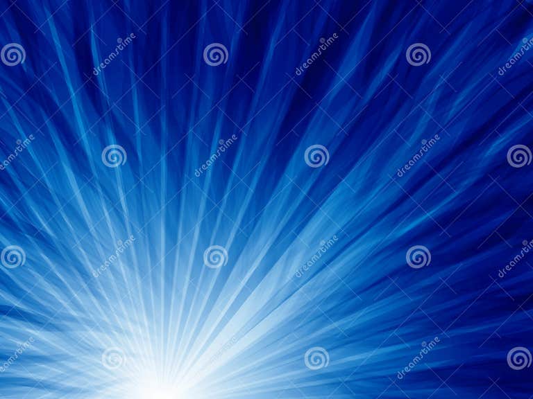 Abstract Simple Blue Wave Radiation Stock Illustration - Illustration ...