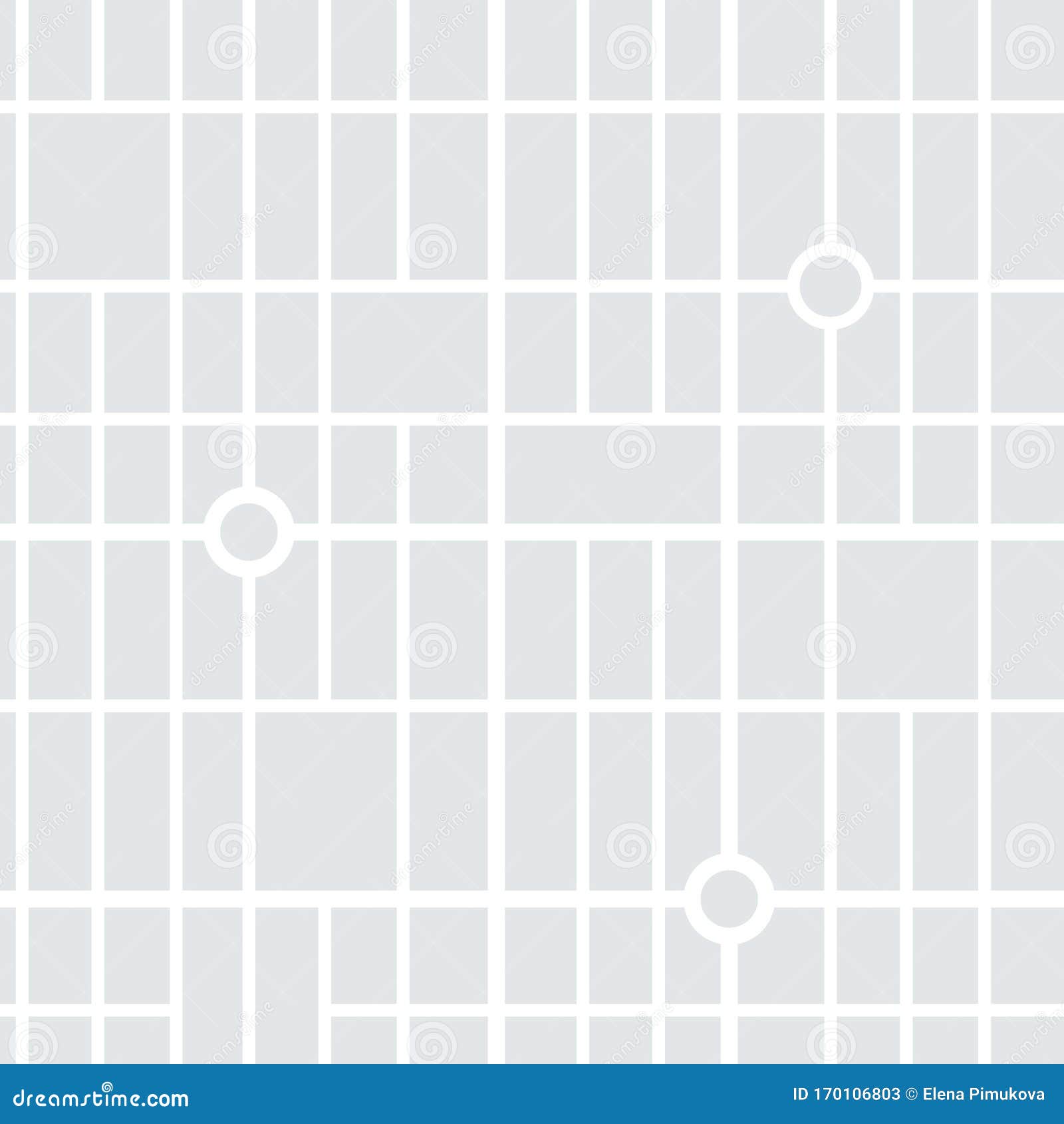 Abstract Simple City Map. Seamless Pattern Stock Vector - Illustration ...