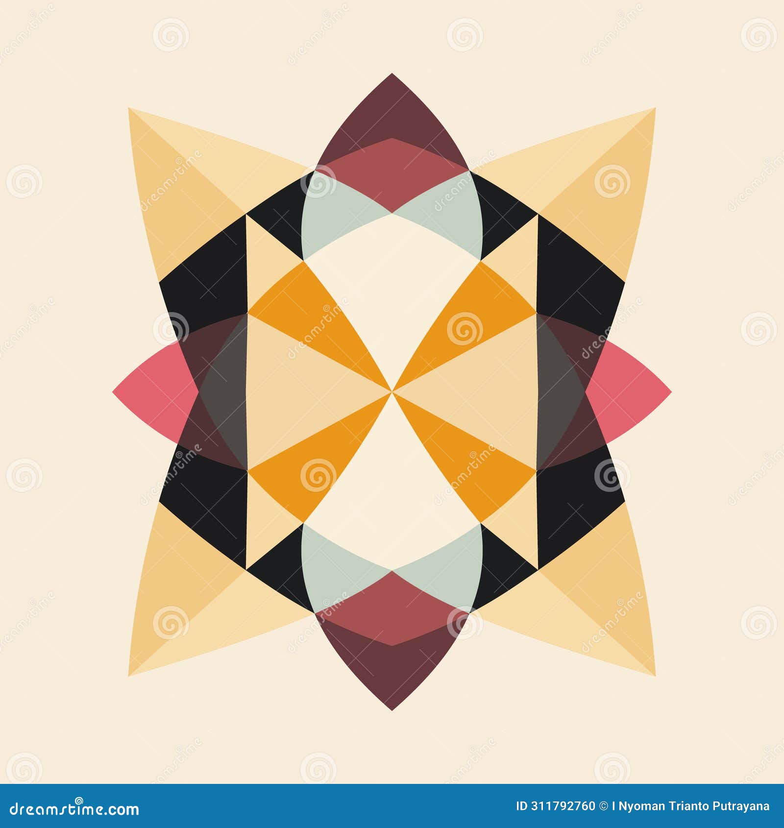 Abstract Simple Geometric Background. Stock Vector - Illustration of ...