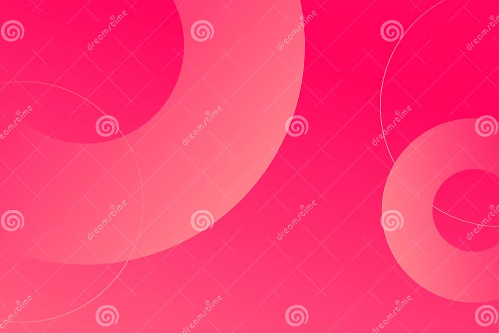 Abstract and Simple Geometric Round Shape Backdrop Design Stock Vector ...