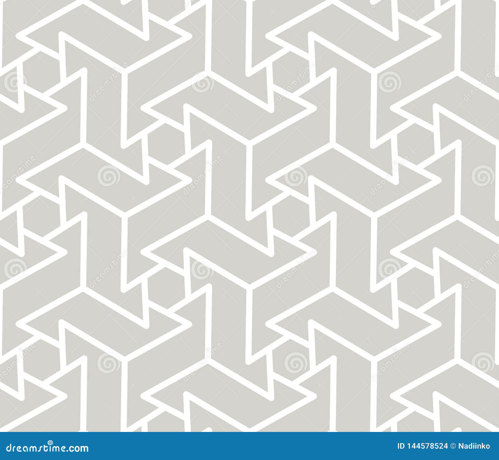 Abstract Simple Geometric Vector Seamless Pattern with White Line ...