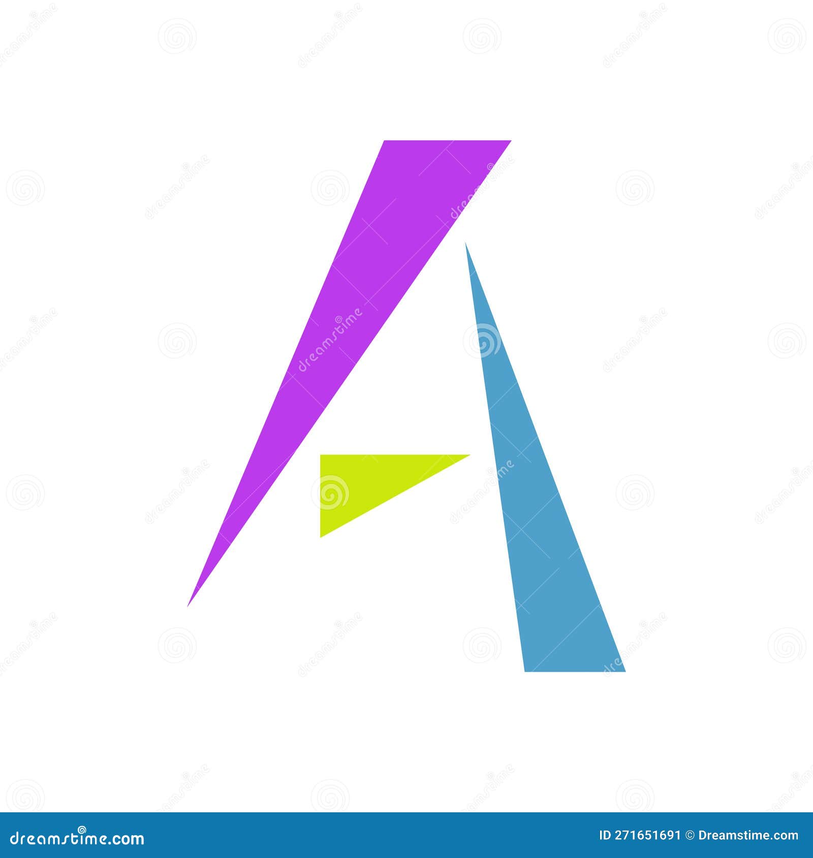 Abstract Simple Modern Letter a Logo Design Graphic Concept Vector ...