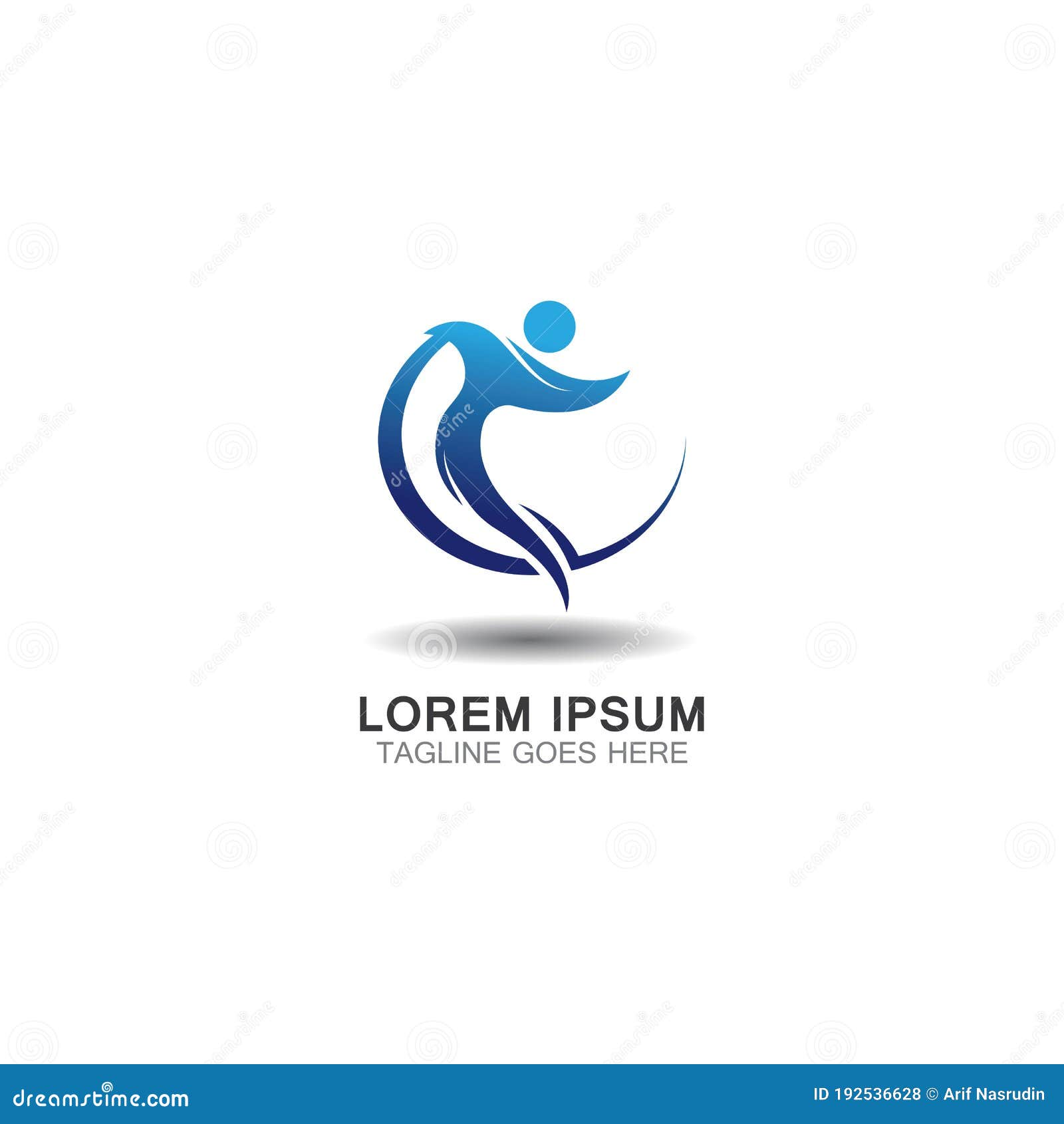Abstract Simple Person Logo Creative Inspiration Design Vector Template ...
