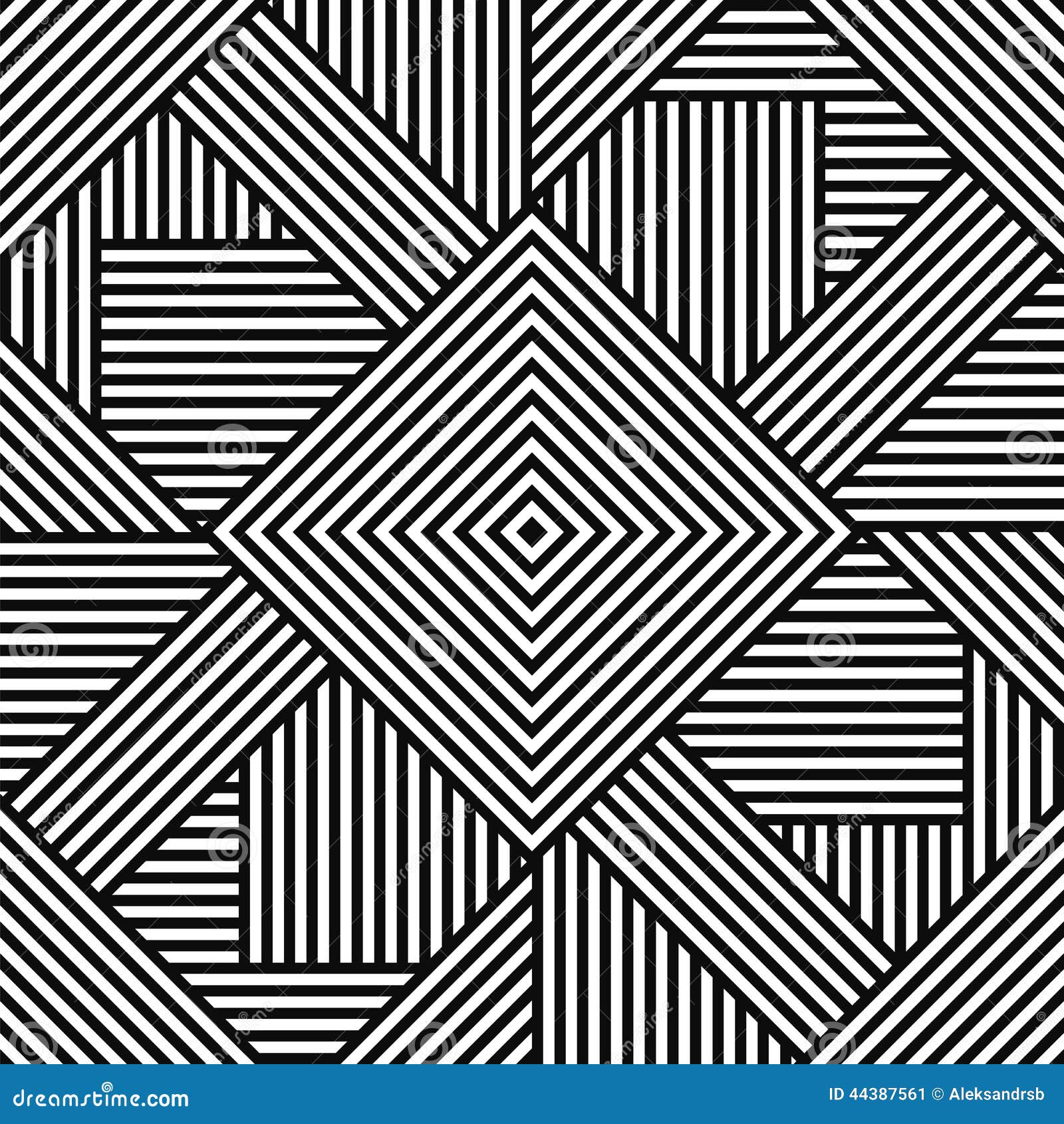 Abstract Simple Striped Geometric Background Stock Vector ...