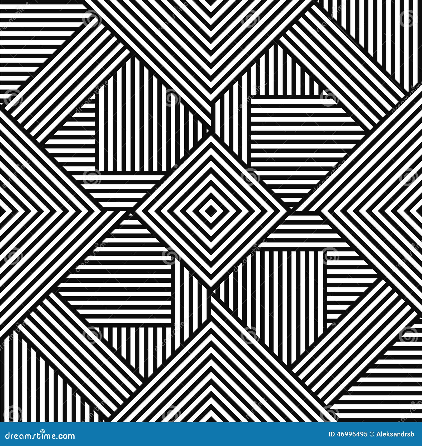 Abstract Simple Striped Geometric Background Stock Vector ...