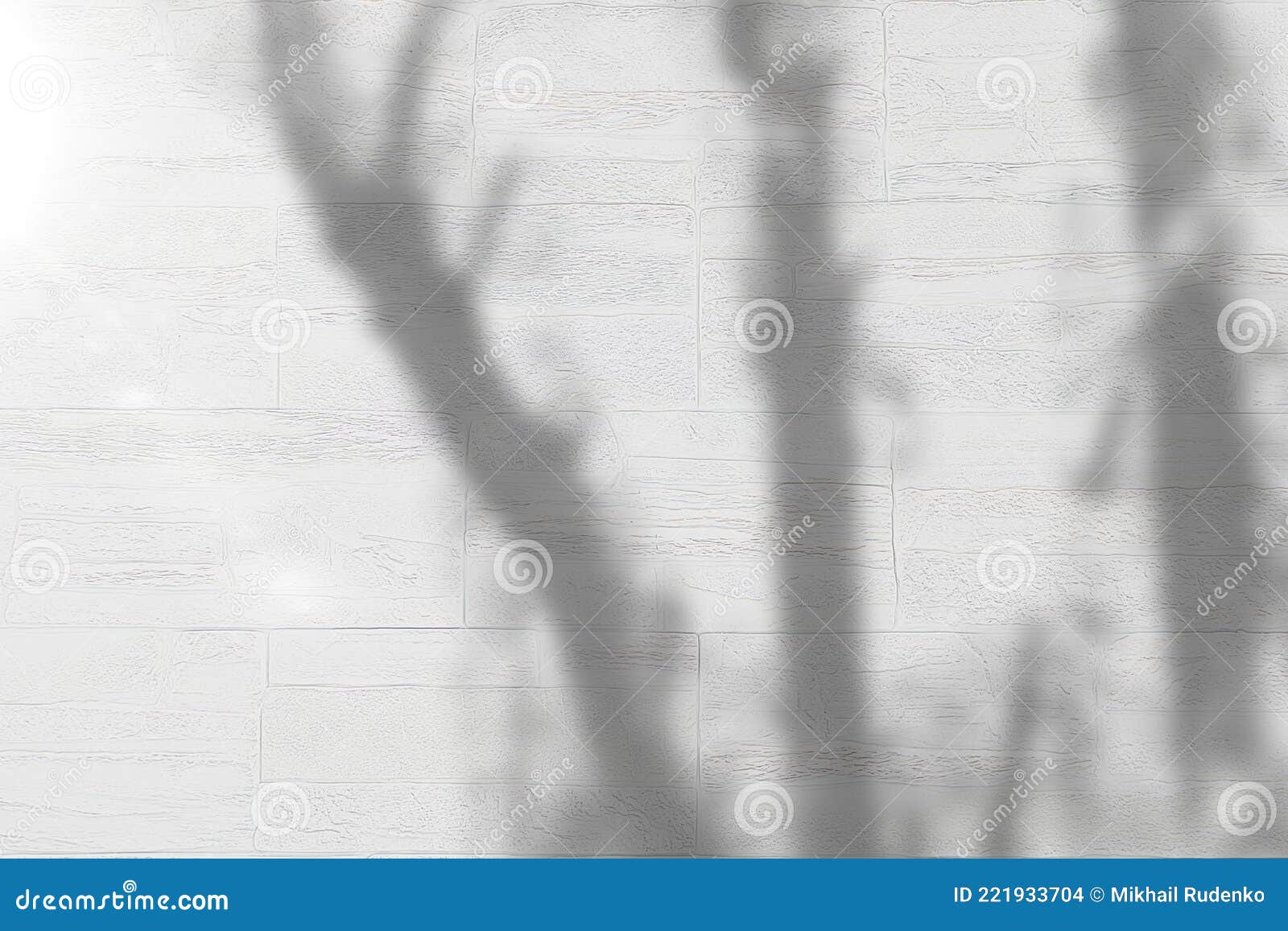 Abstract Simple Wall Indoors with Some Blur Harsh Shadows from the ...