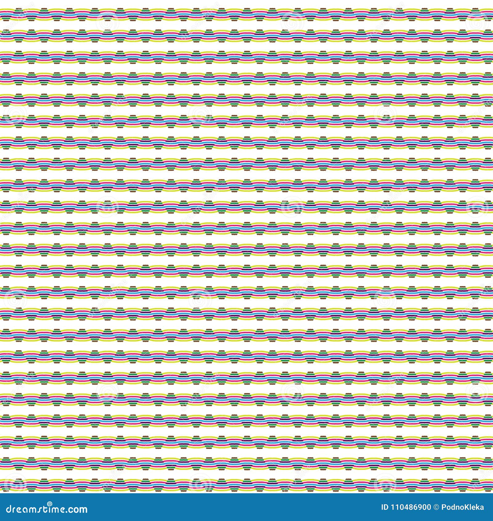 Abstract Simplicity Colorful Stylish Grid Object Fabric Illustration ...