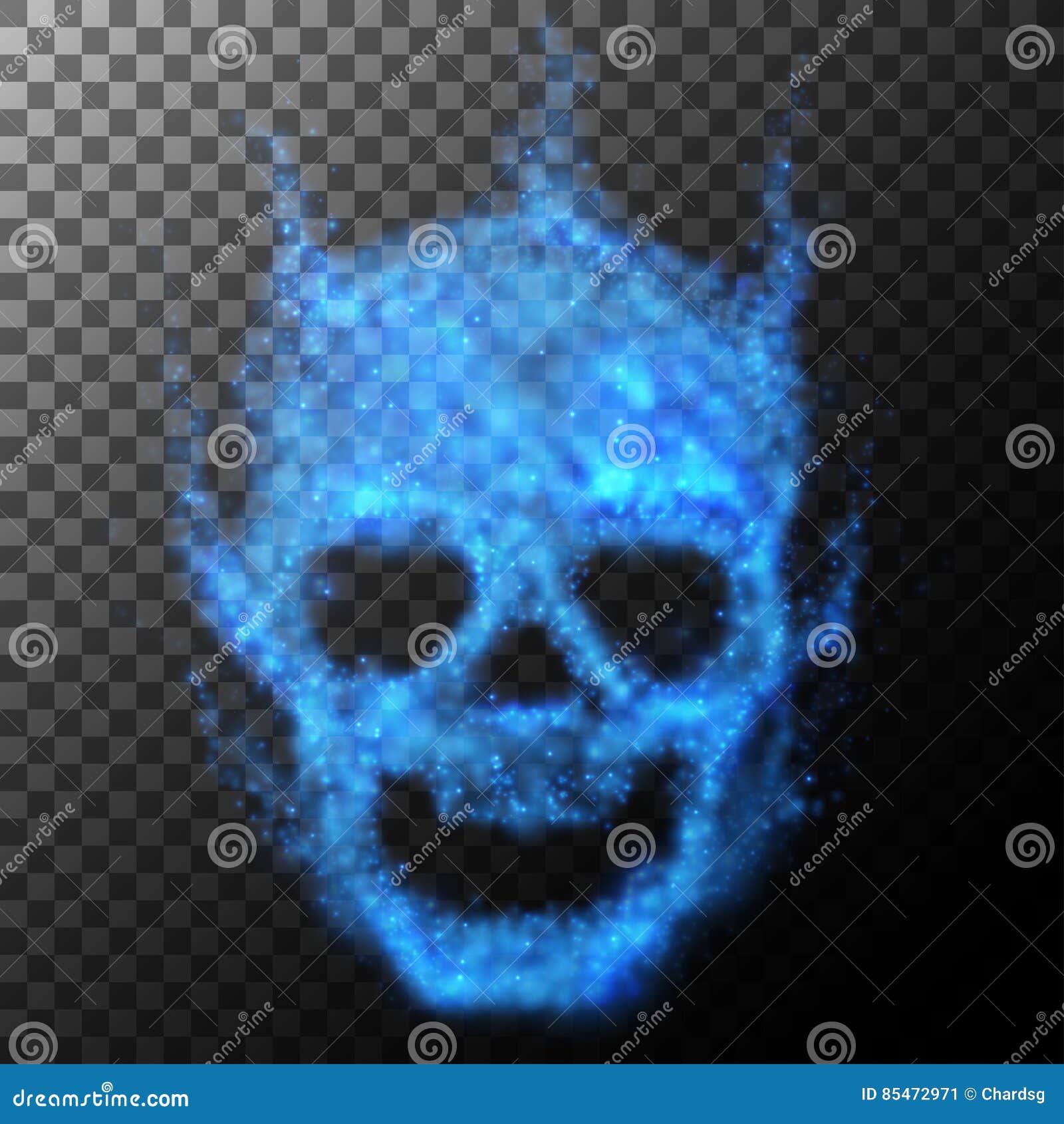 Abstract Skull Background. Vector Illustration. Stock Vector ...