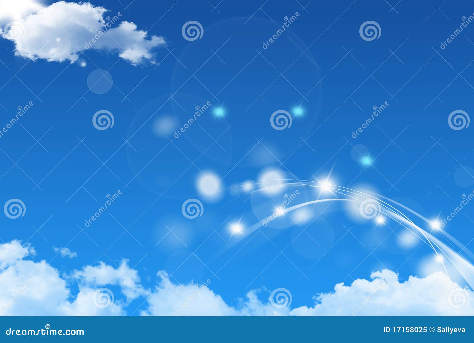 Abstract sky background stock illustration. Illustration of brush ...