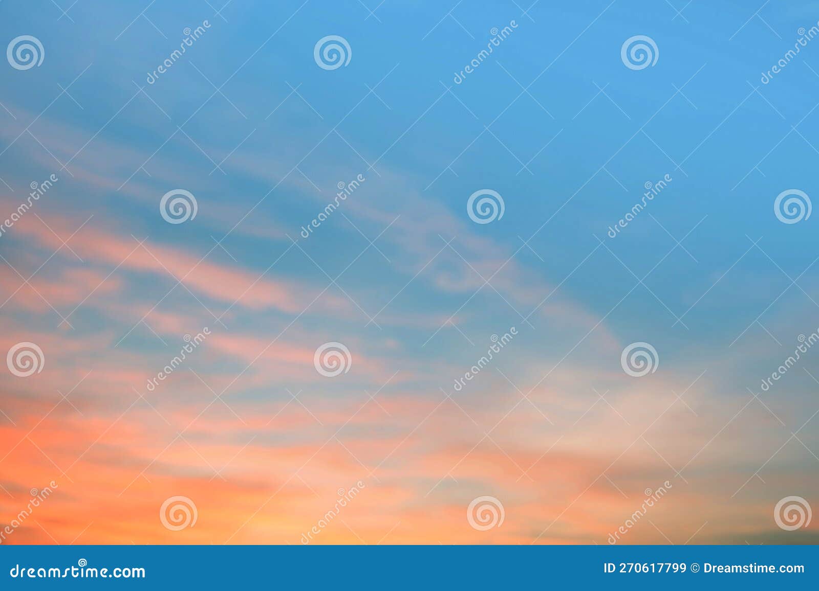 Soft Cloudy is Gradient Pastel Stock Image - Image of sunset, bright ...