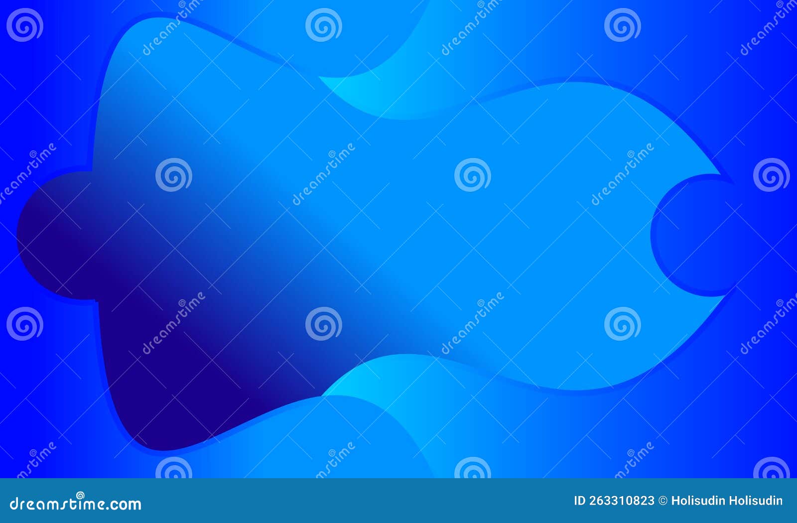 Abstract Sky Blue Background for Wallpaper or Banner Stock Illustration ...