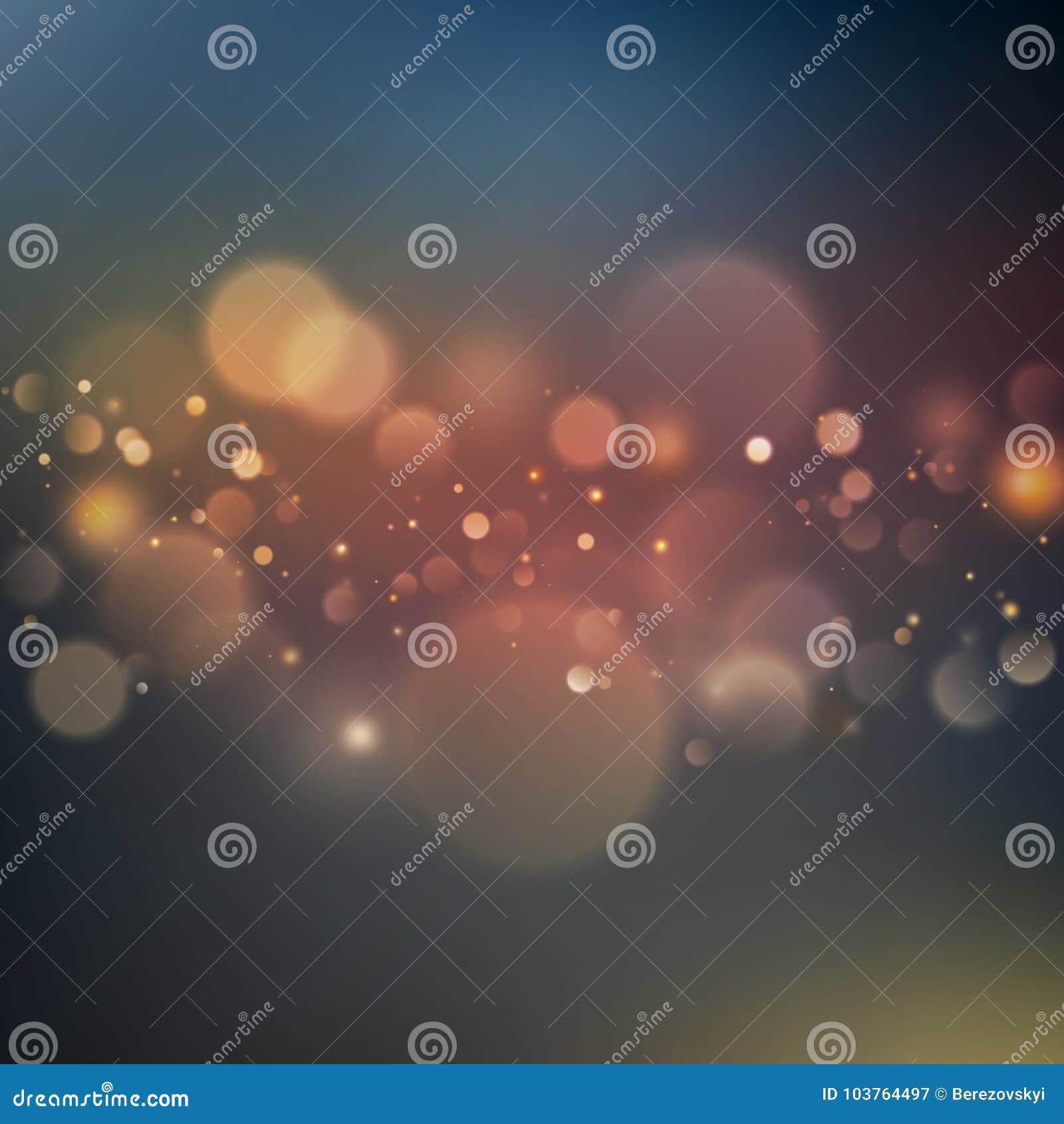 Abstract Sky Bokeh Background. EPS 10 Vector Stock Vector ...