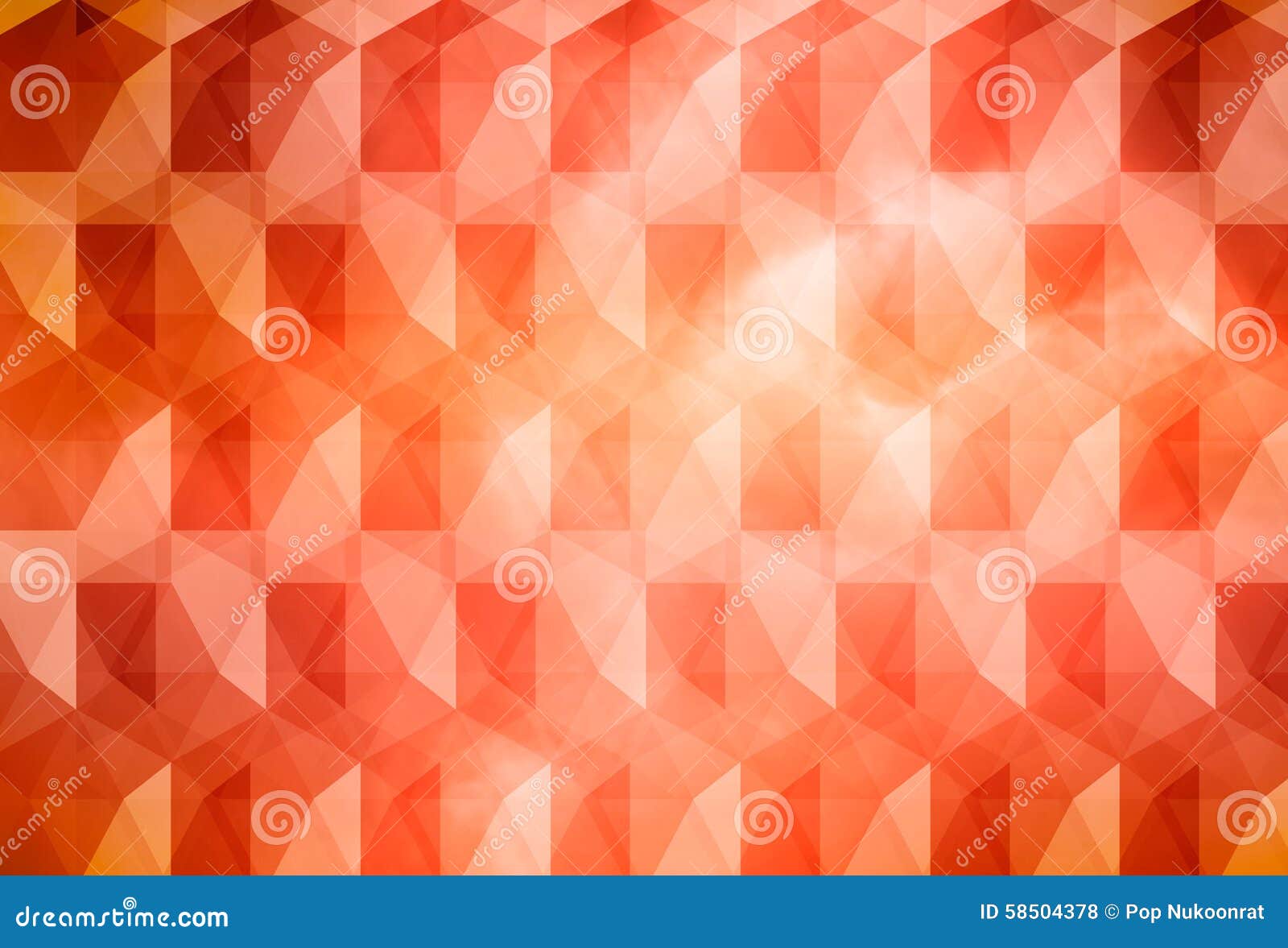 Abstract Sky Geometric Background with Hexagon, Cloud Sunset Stock ...
