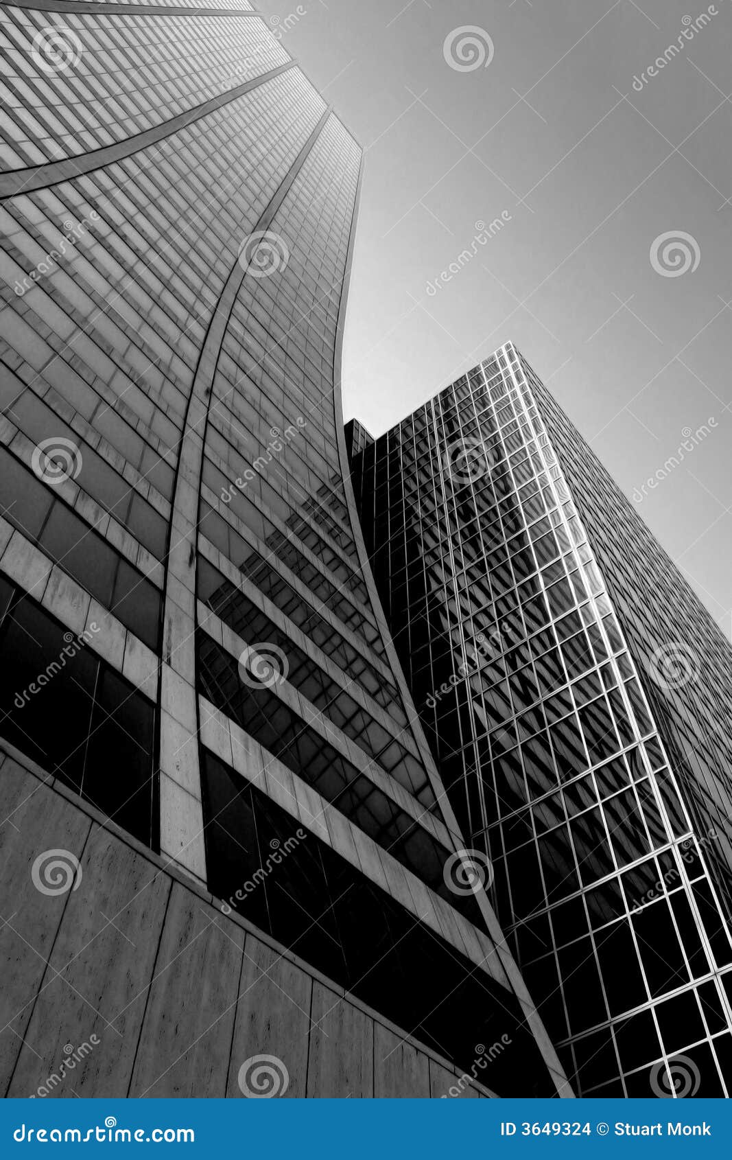 Abstract skyscraper stock photo. Image of black, office - 3649324