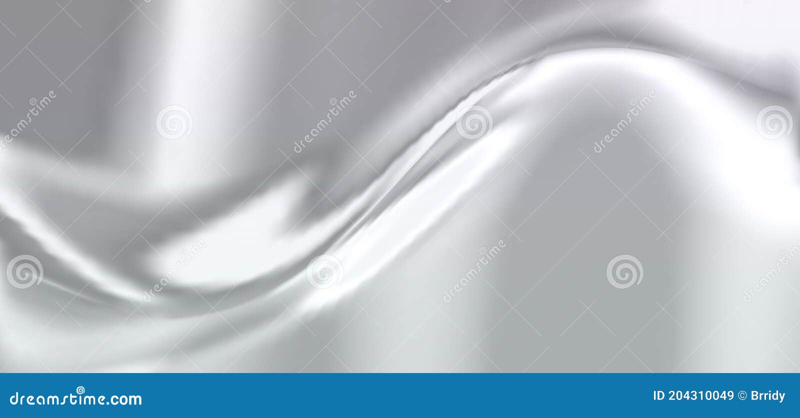 Abstract Sleek Fluid White Gradient Background. Vector Minimal Banner ...
