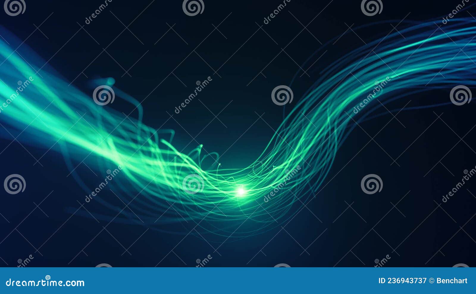 Abstract Slow Motion Swirling Strings Particles Background Loop Stock ...