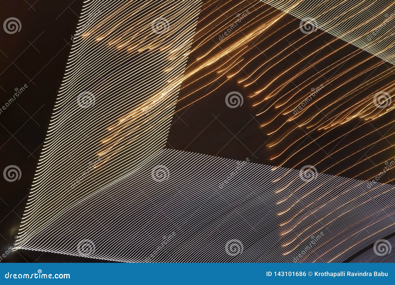 Abstract Slow Shutter Lights Closeup Stock Photo - Image of digital ...