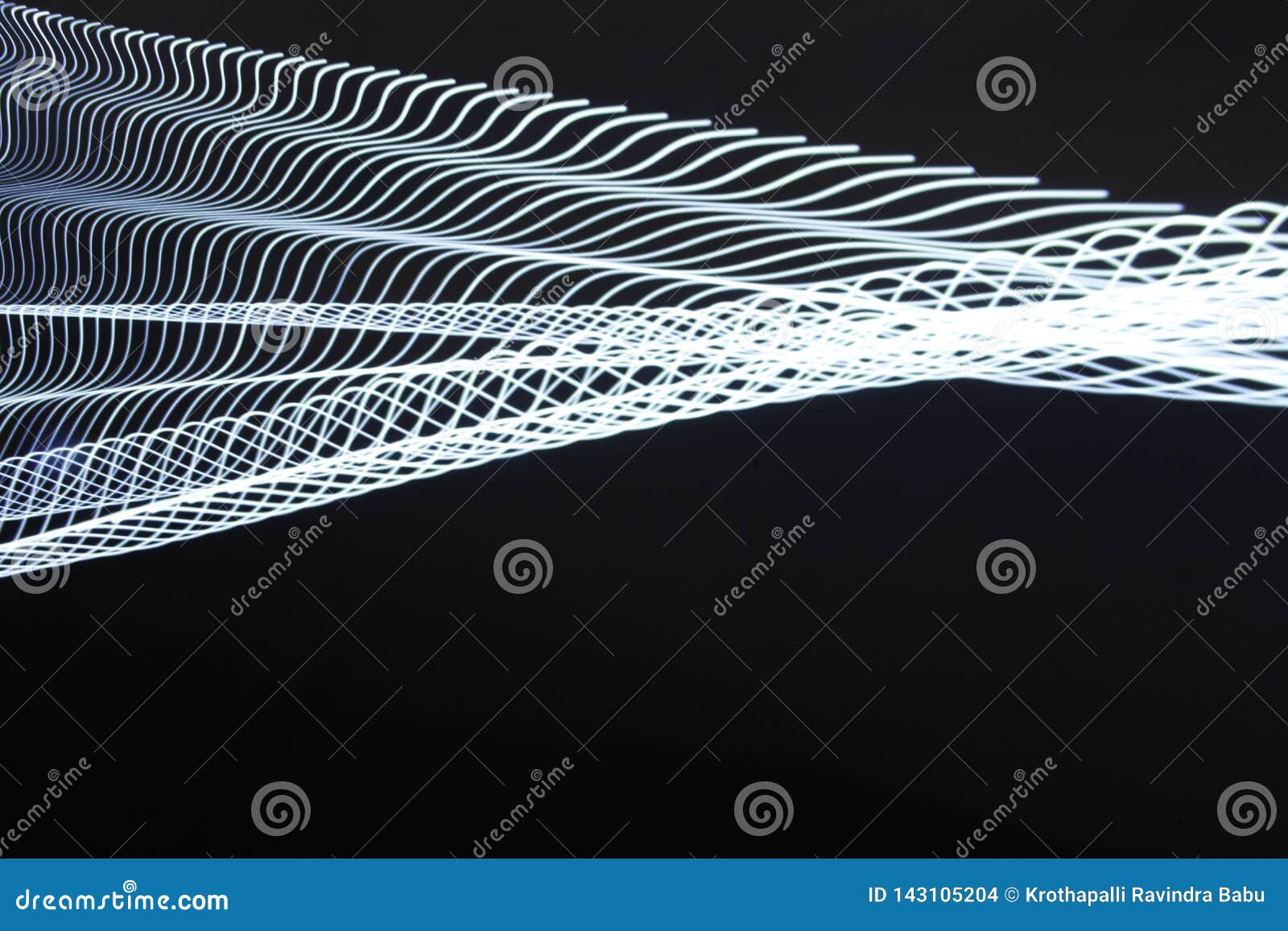 Abstract Slow Shutter Lights Closeup Stock Photo - Image of drawing ...